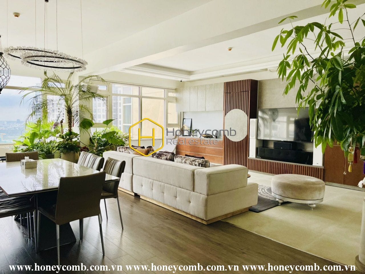 Beautiful Apartment In Saigon Pearl With Modern Interiors Influenced By ...